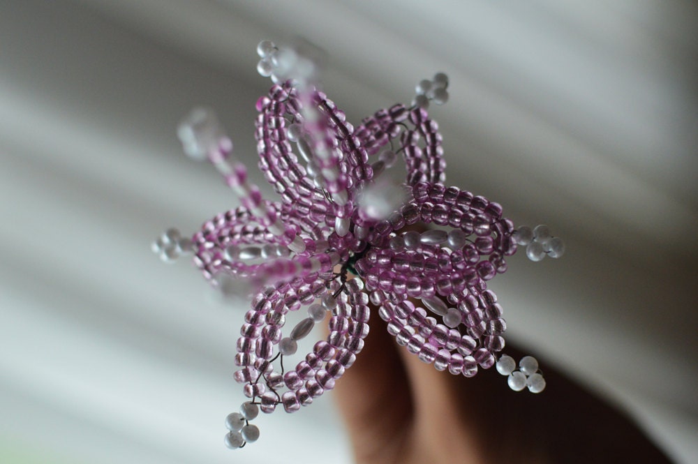 Flor rosa en forma de Tembleque | Etsy