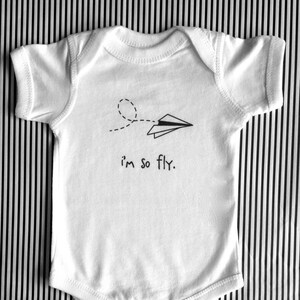 Baby Clothes. Fly. Onepiece. Paper Airplane. Newborn Bodysuit. - Etsy