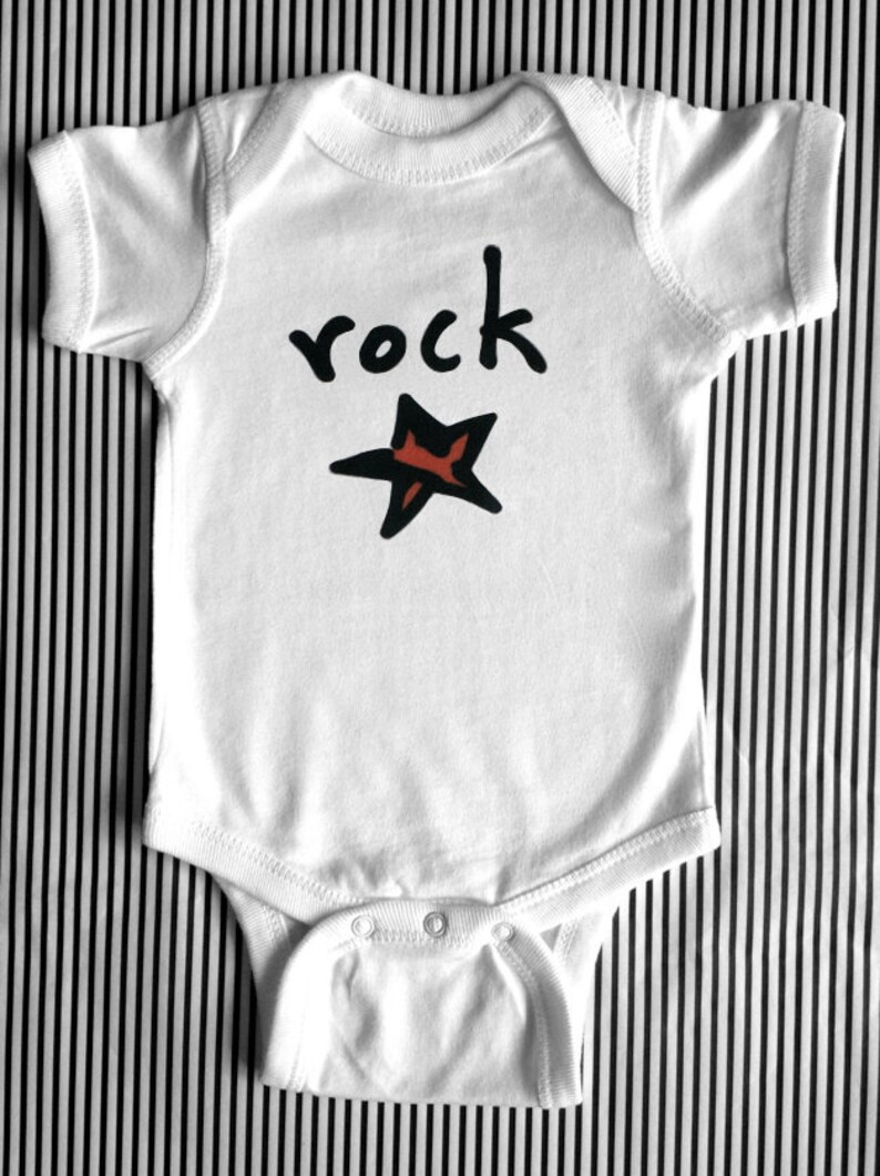 Baby Clothes. Rock Star. Onepiece. Rocker. Baby Bodysuit. Baby - Etsy