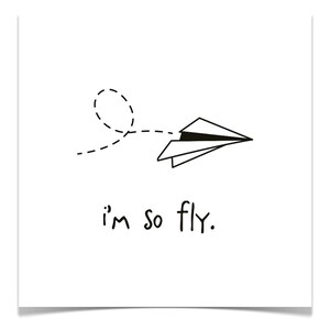 Home Decor. Nursery. Kid's Rooms. I'm so Fly. Paper Airplane ...