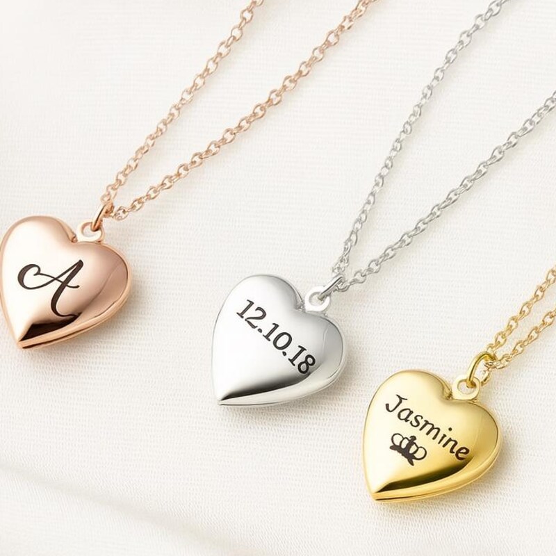 Locket Necklace - Etsy