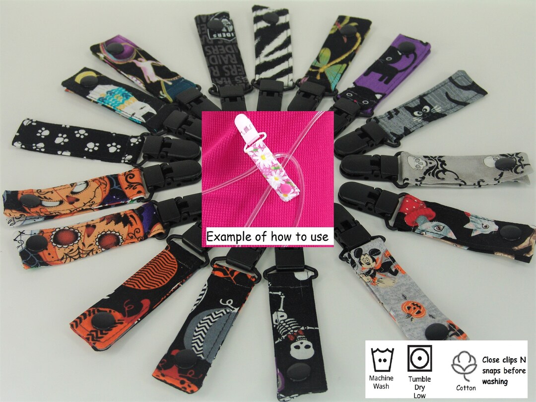 Tubie Clips, Feeding, Chemo Drain Tubing, IV Tubing, Dialysis ...