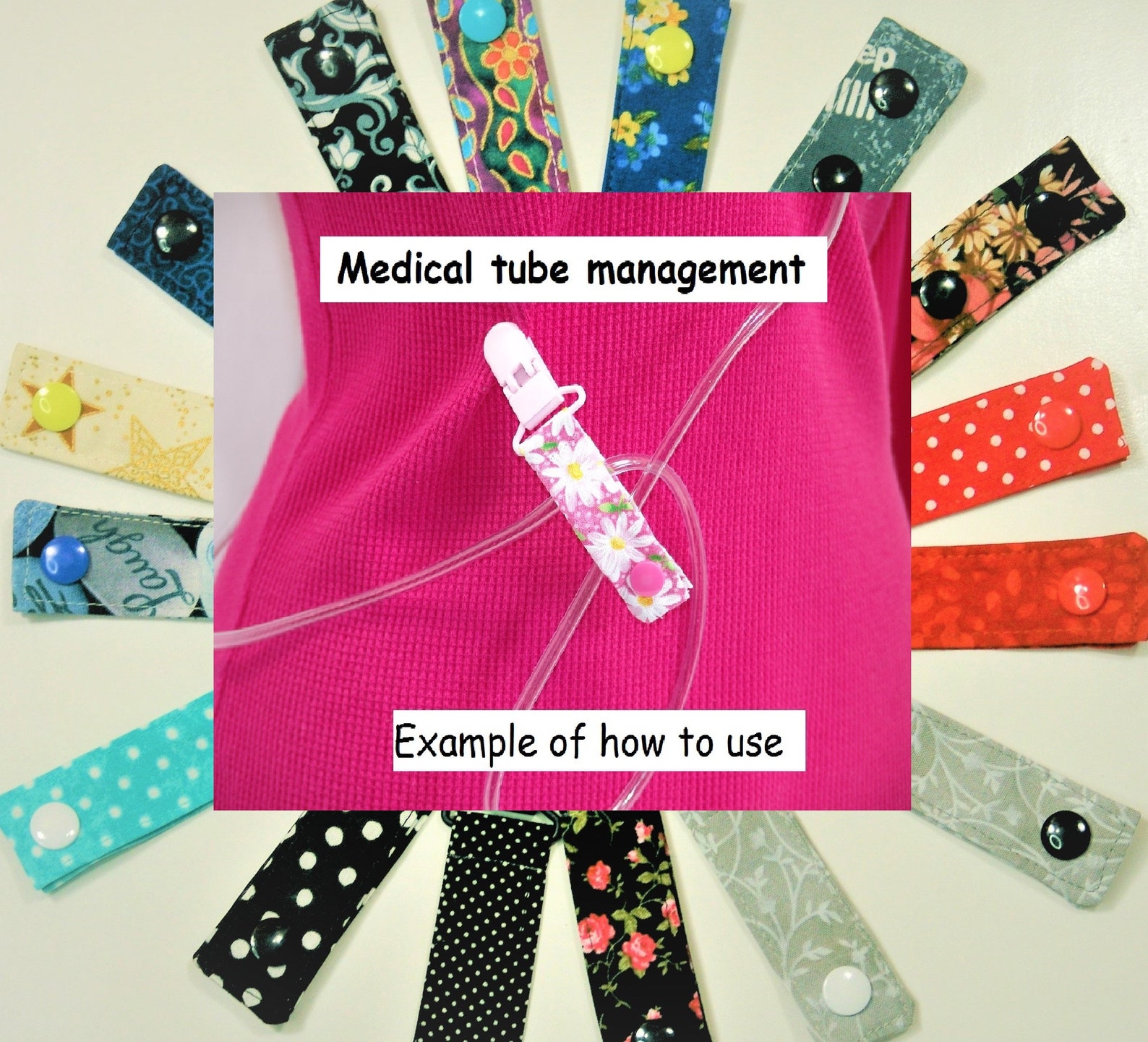Tubie Clips, Feeding, Chemo Drain Tubing, IV Tubing, Dialysis ...