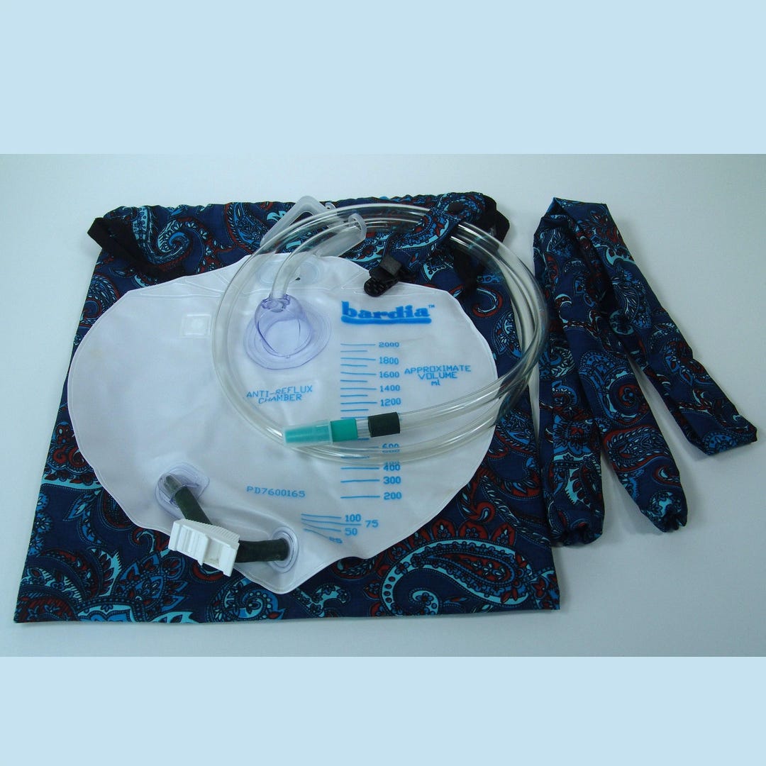 Catheter Bag Cover With Tube Cover, 2000 Ml Cover, Urine Bag Cover, and ...