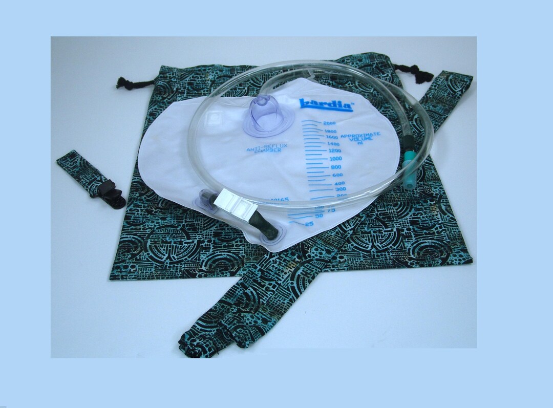 2000 Ml Cover Urine Bag Cover, Tube Cover and Tube Clip, Urostomy ...