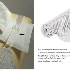 Bra Strap Padding, Medical Port Bra Strap Padding, Chemo Port, Heart ...