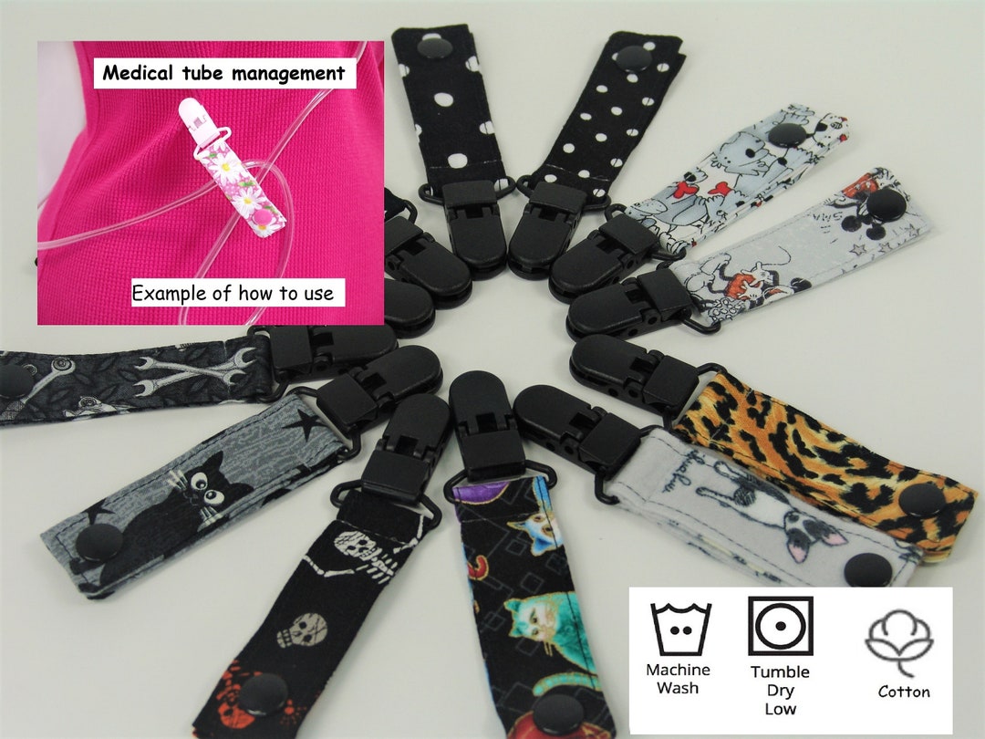 Tubie Clips, Feeding, Chemo Drain Tubing, IV Tubing, Dialysis ...