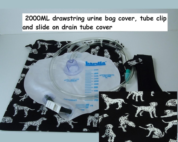 Catheter Bag Cover With Tube Cover, 2000 Ml Cover, Urine Bag Cover, and ...