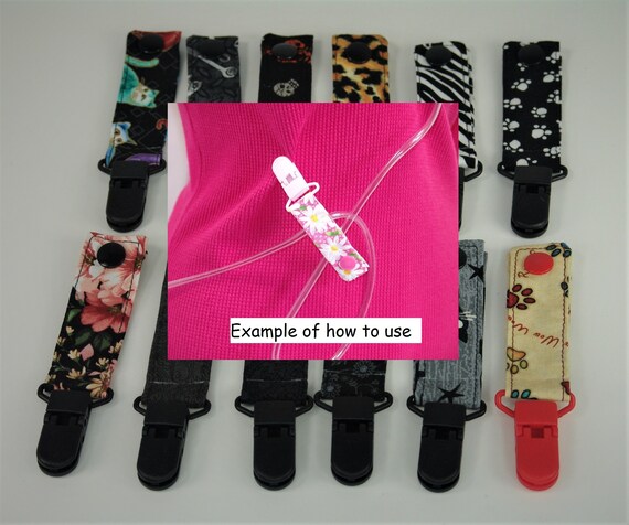 Tubie Clips Feeding Chemo Drain Tubing IV Tubing Dialysis - Etsy