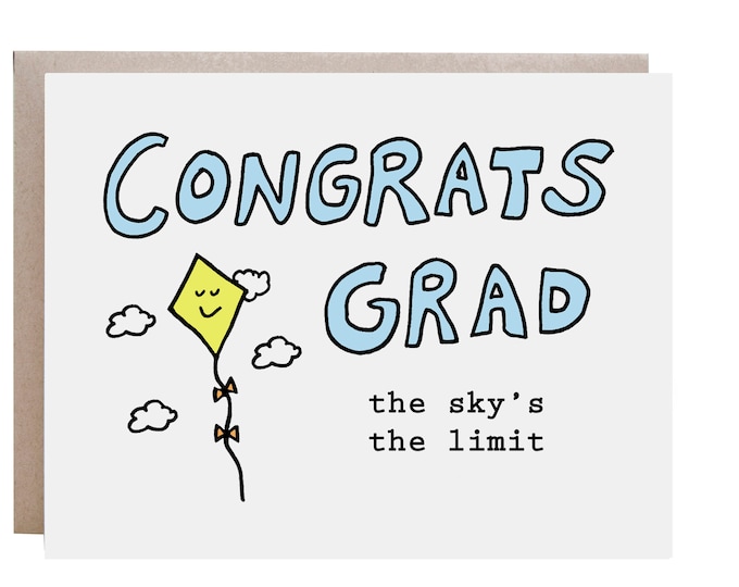 Congrats Grad Card, Sorry Grad, Congratulations Card, Graduation Card ...