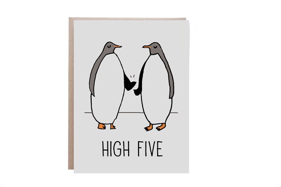 High Five Graduation Card Congratulations Graduation | Etsy