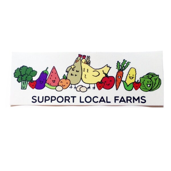 Farm Bumper Sticker - Etsy