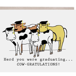 Graduation Card, Congratulations on Your Graduation, Pun Card, Pun ...