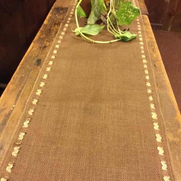 Burlap Table Runners - Etsy