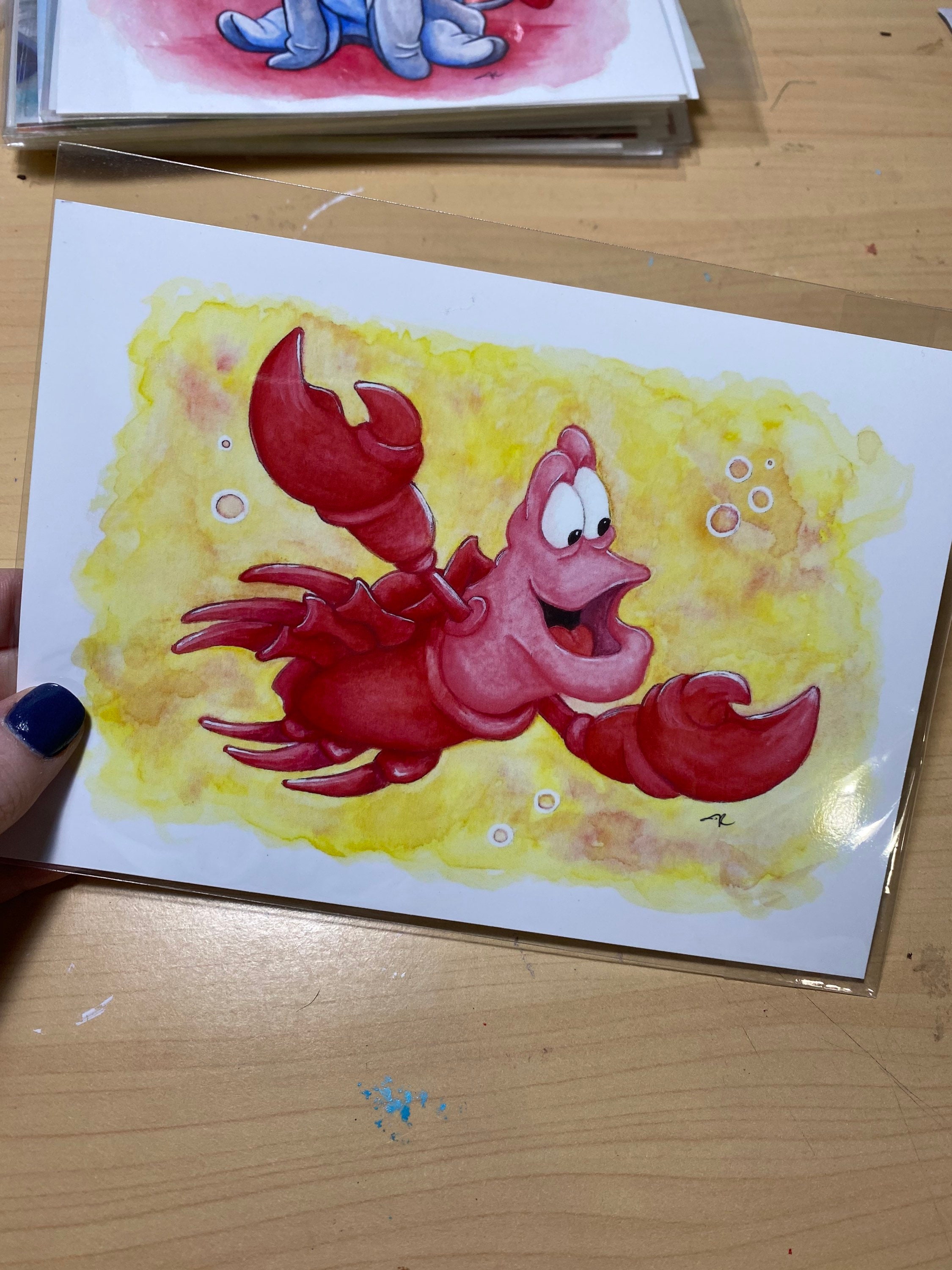 How To Draw Sebastian From The Little Mermaid