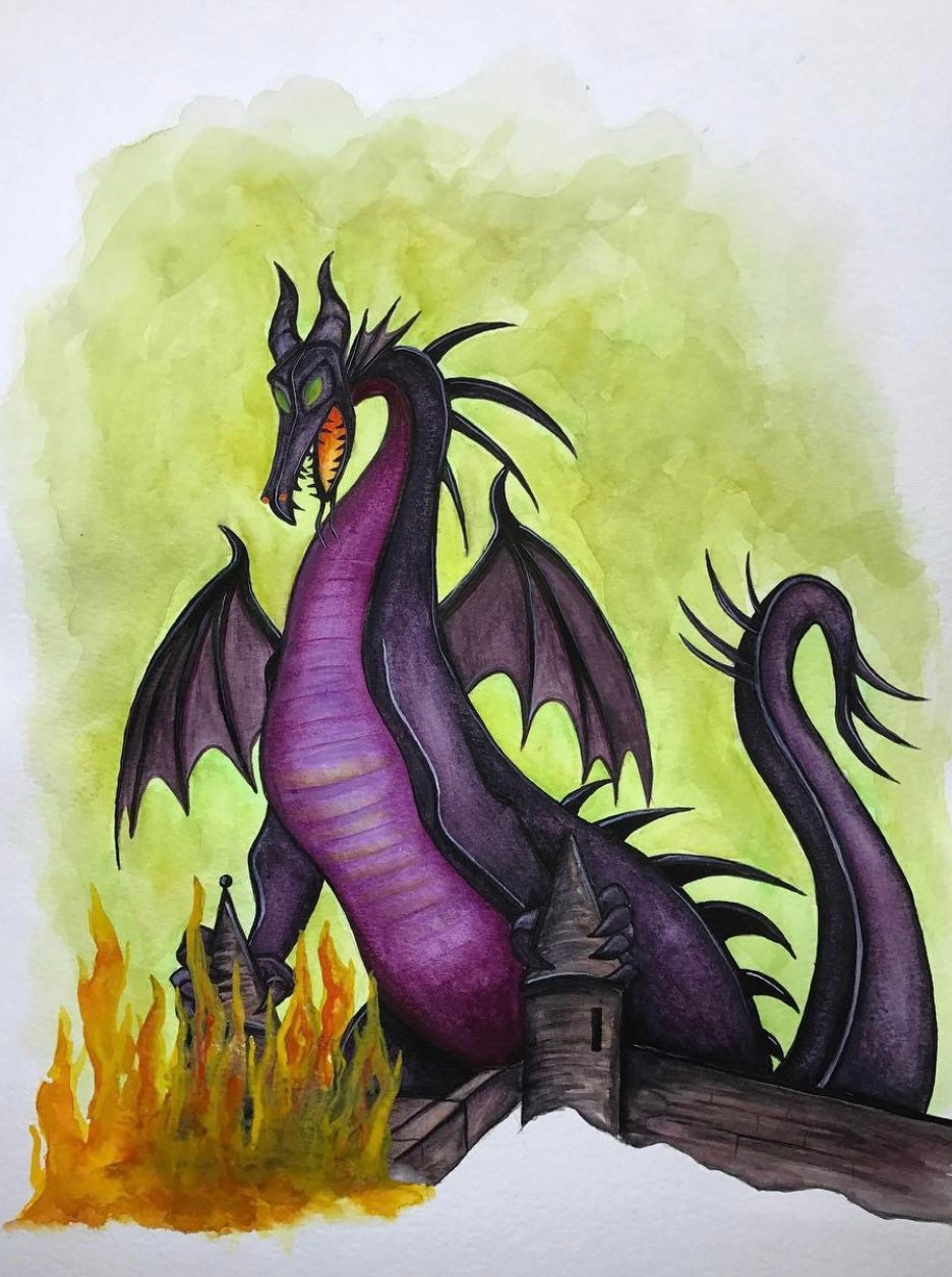 Maleficent Dragon Form 2022