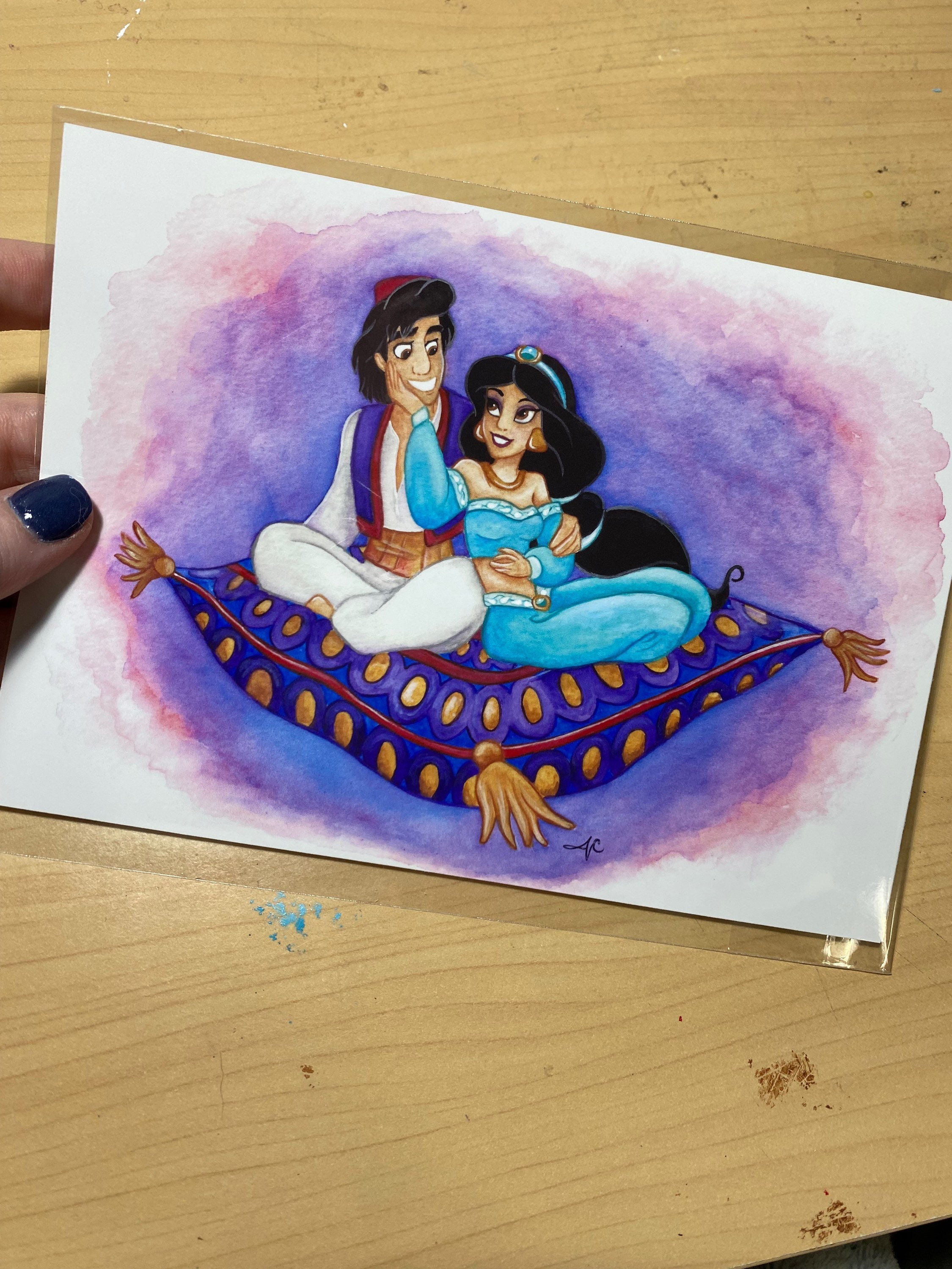 Aladdin Pencil Drawing