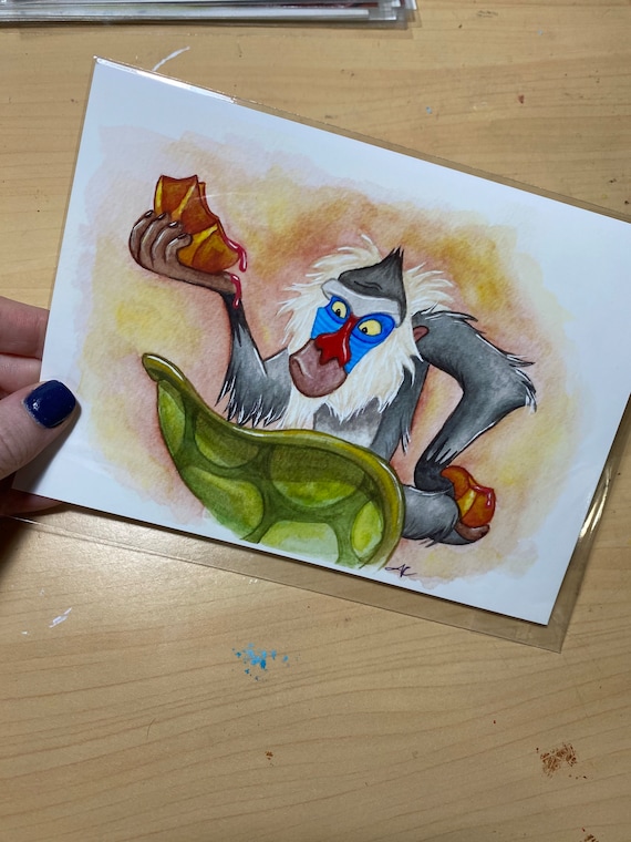 Lion King Rafiki Drawing Simba
