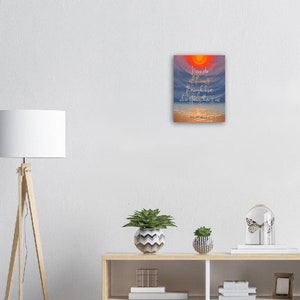 Philippians 4:13 Semi-glossy Paper Poster, Bible Verse Poster ...