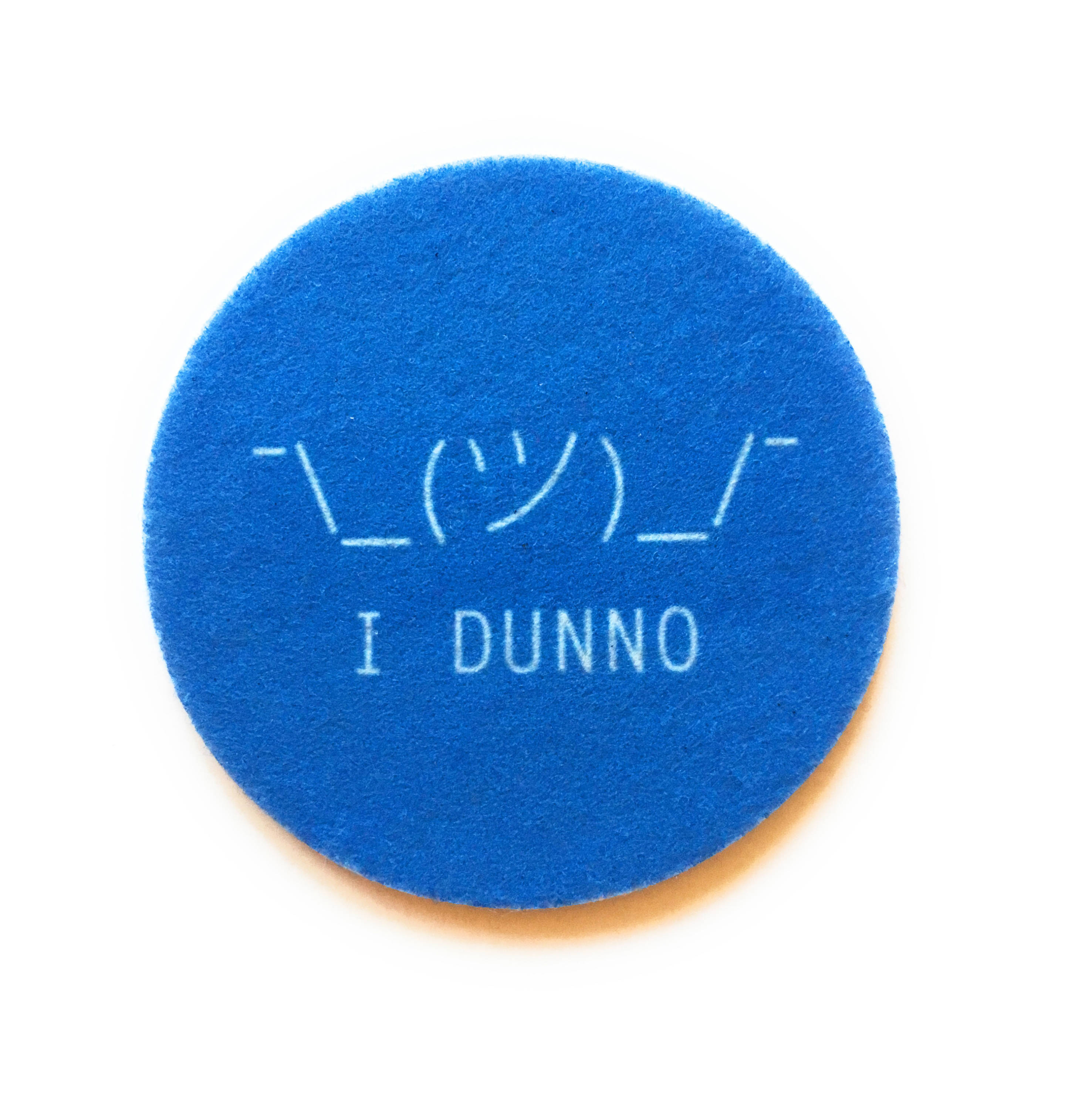 I DUNNO Shrug Emoji Car Coasters Cup Holder Coasters 2 Car - Etsy