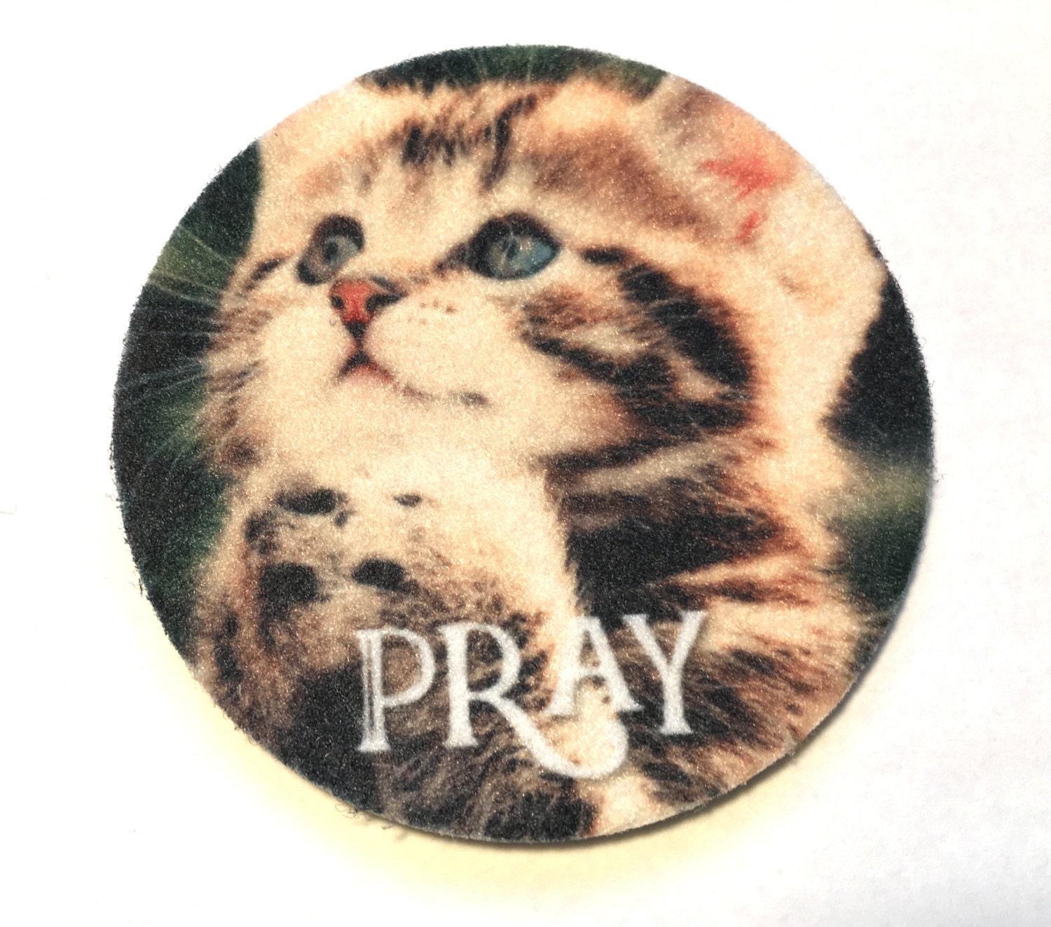 Pray Car Coasters for Your Car's Cup Holder - Kitten Car Coasters - Car ...
