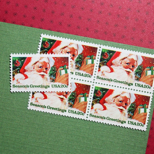 Santa Claus Stamp - Etsy