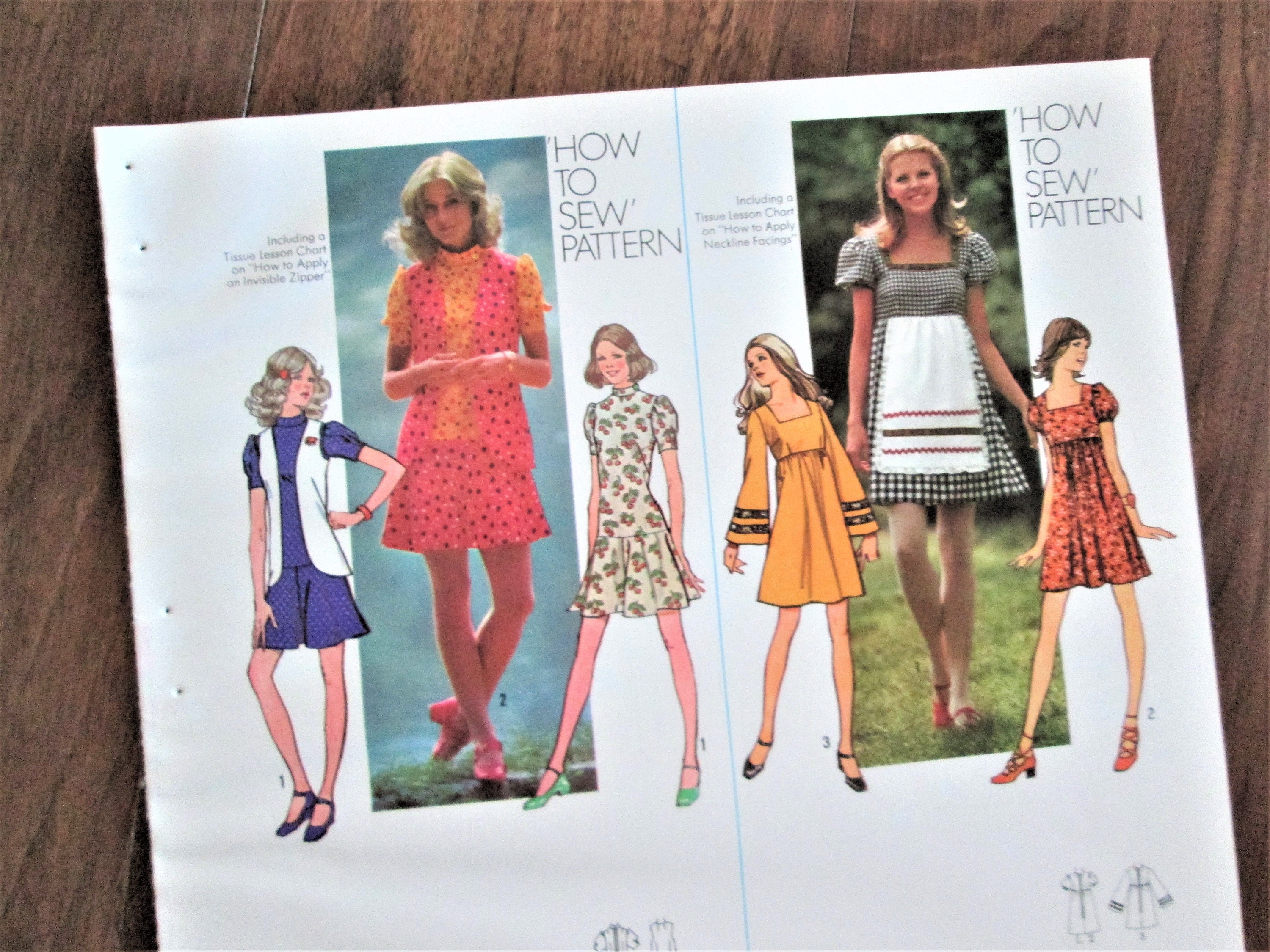 Card Making & Stationery 1972 Simplicity Pattern Magazine Pages Vintage ...