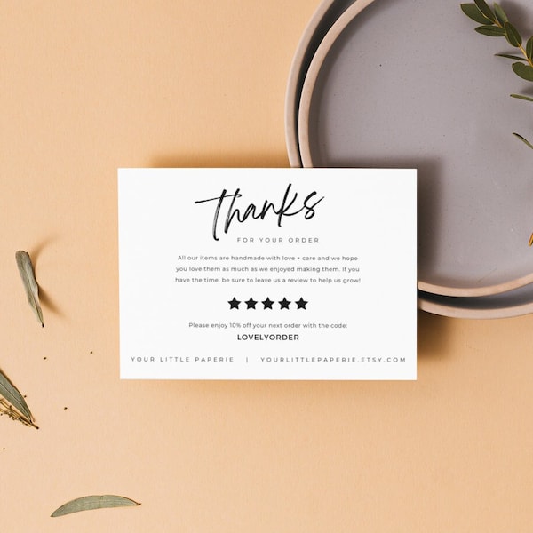 Packaging Inserts - Etsy