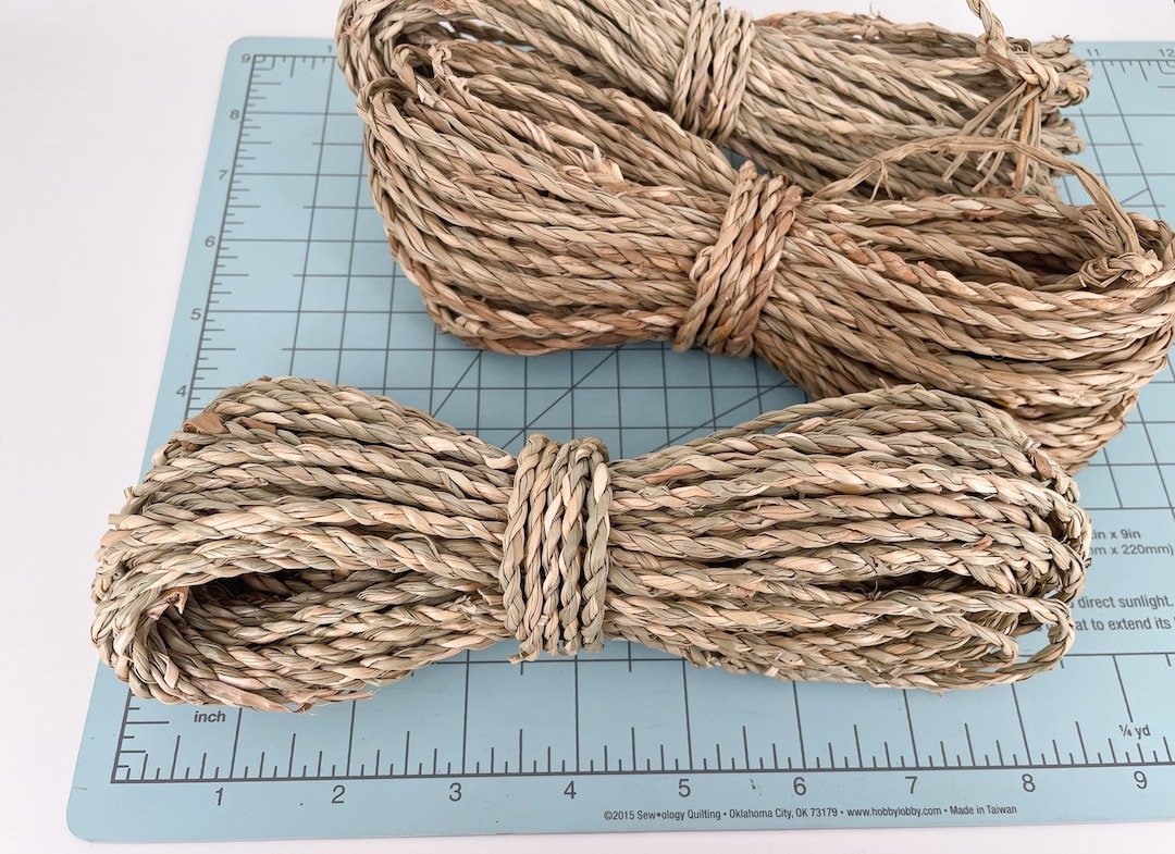 LIMITED Ecofriendly Twisted Seagrass Rope - Etsy