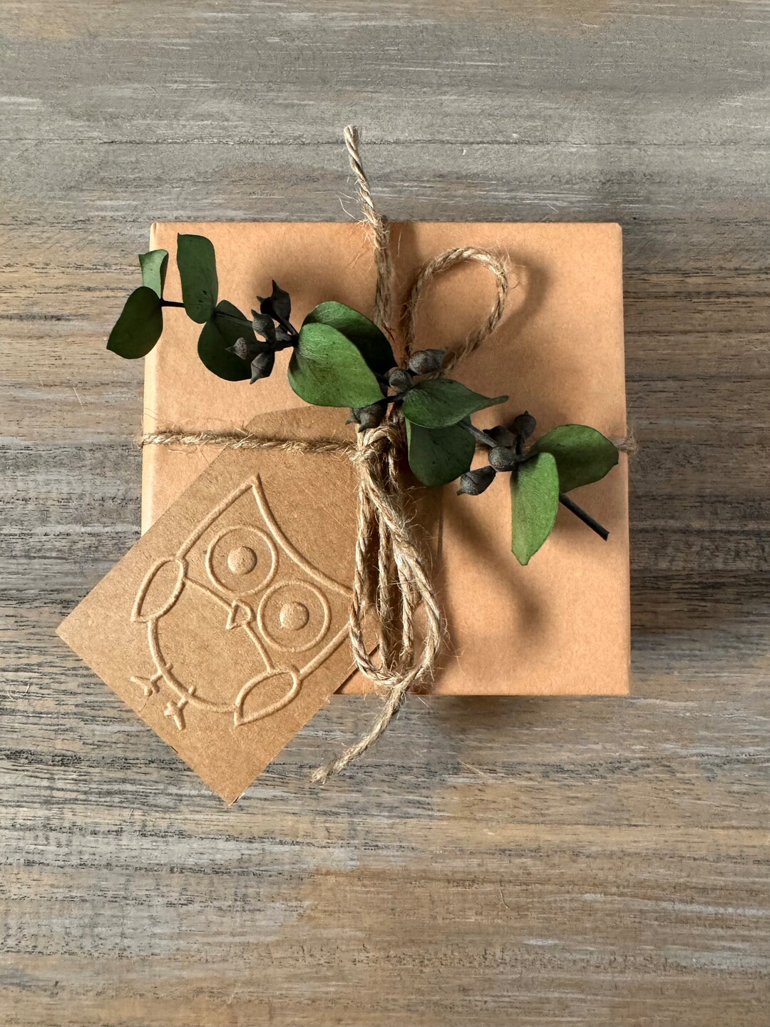 Embossed Owl Gift Tags in Your Choice of Color - Etsy