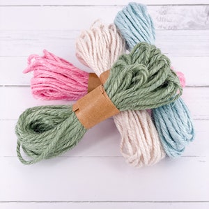 LIMITED Sage Green Rough Jute Rope - Etsy