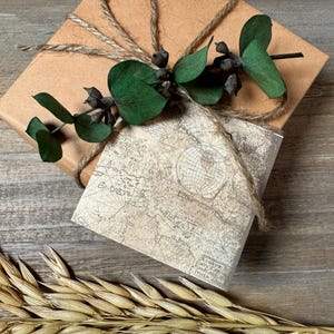 Antique Inspired Map Mini Cards Set of 8 - Etsy UK