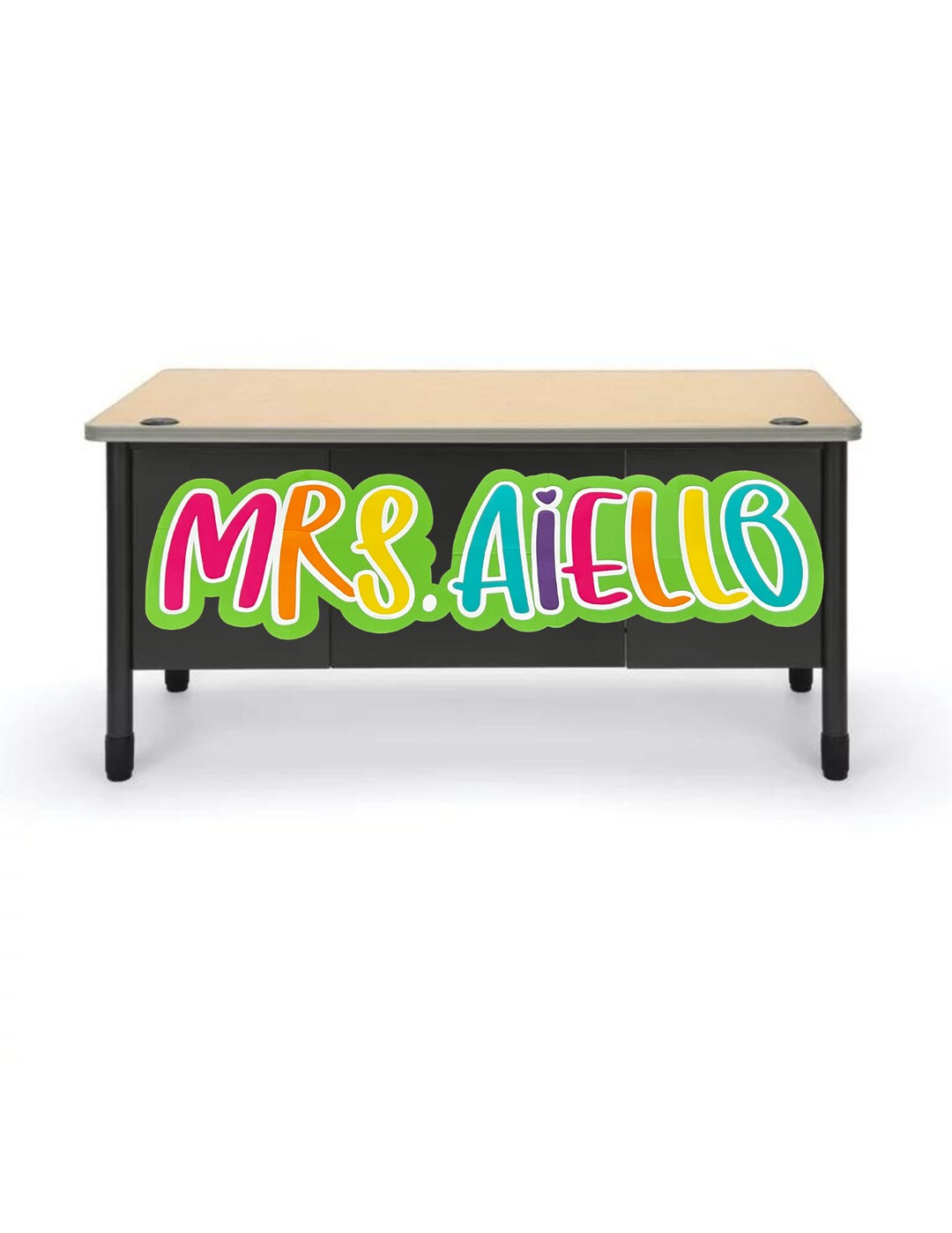 Teacher Name Desk Wrap - Etsy