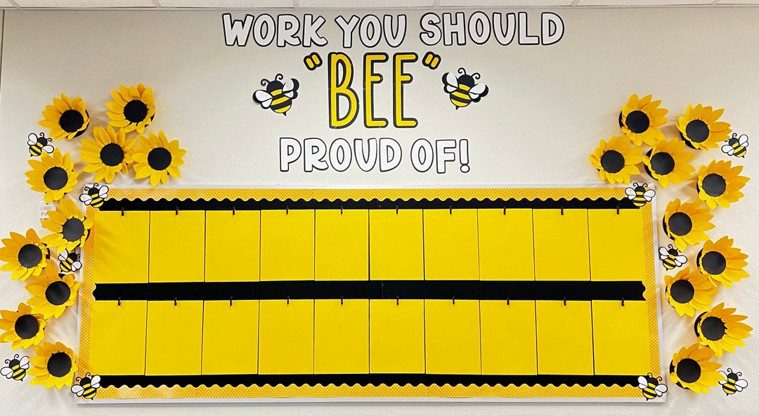 Bumble Bee Bulletin Board Cut Files - Etsy