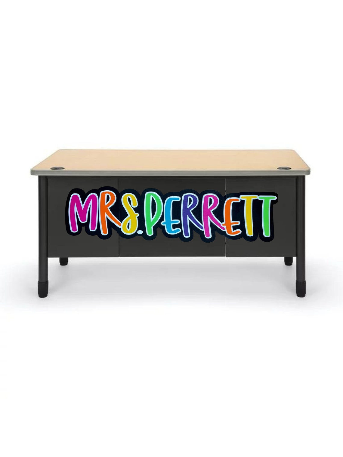 Teacher Name Desk Wrap - Etsy