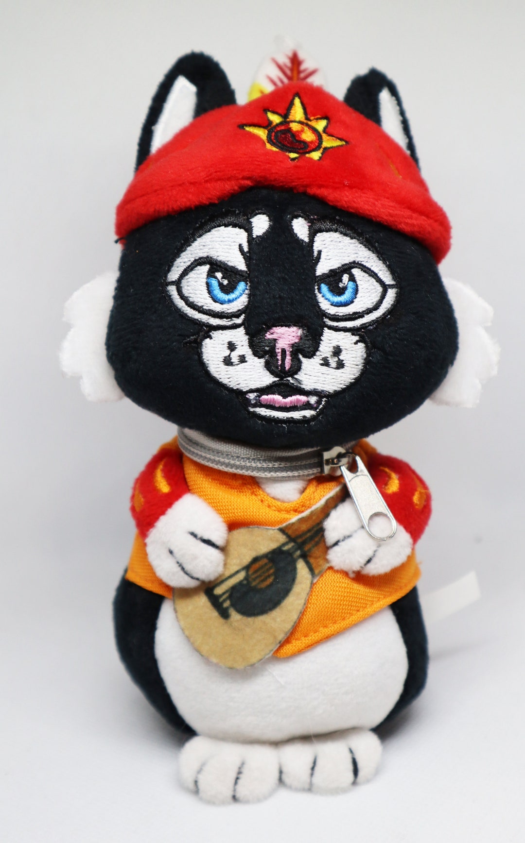Plushies of Holding- Harper the Husky Bard Dice Bag - Etsy