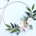 Bohemian Pink Ivory Large Gold Rings Design Suite Wool Felt Flower Baby ...