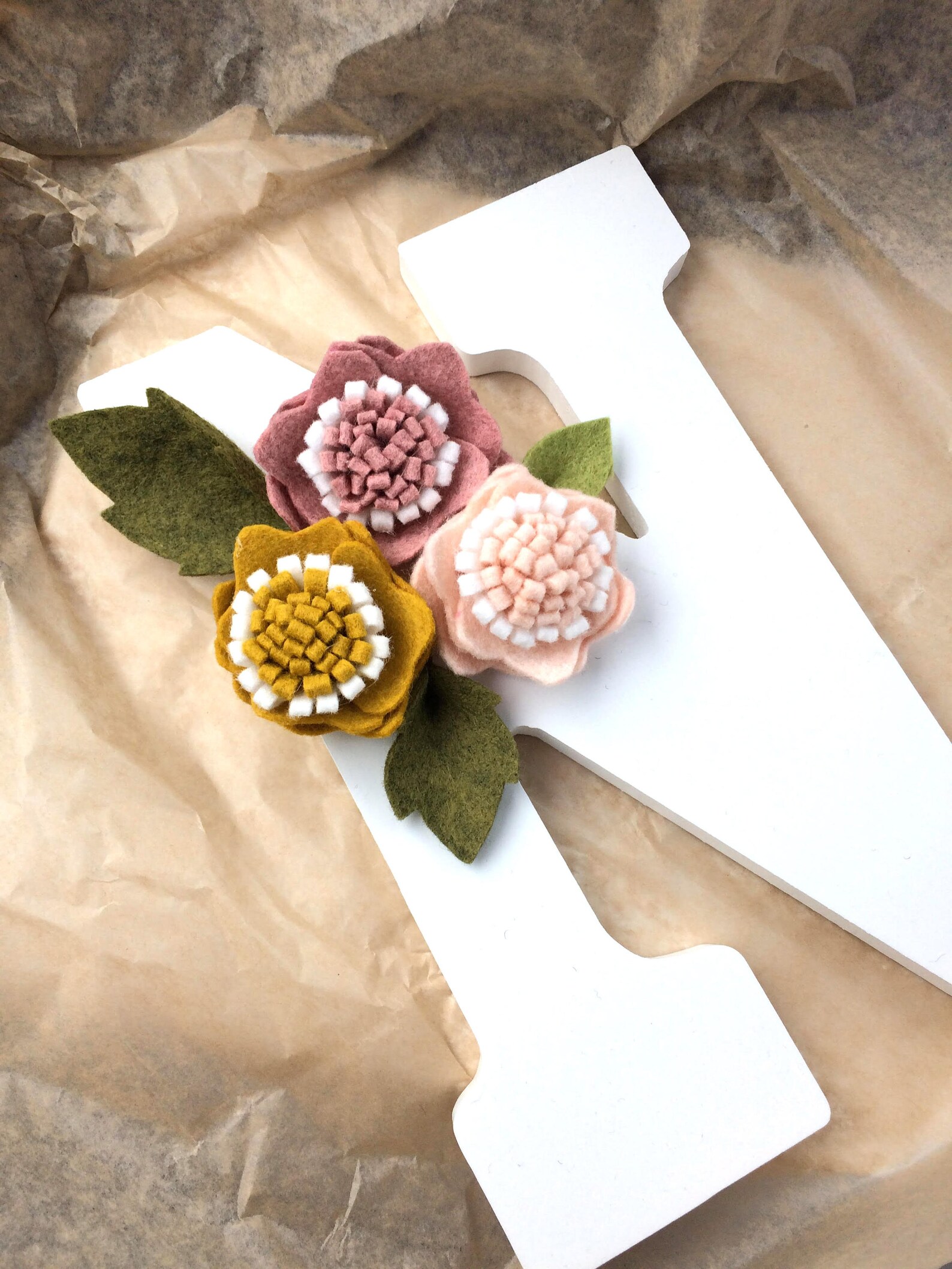 Coordinating Baby Girl Mobile & Monogram Letter Set Nursery | Etsy