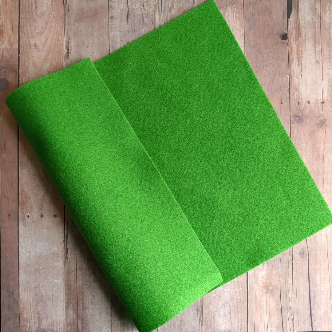 Pirate Green Acrylic Felt Sheets or Circles, High Quality, Made in USA ...