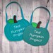 Teal Pumpkin Project R Door Sign Embroidered Acrylic Felt - Etsy