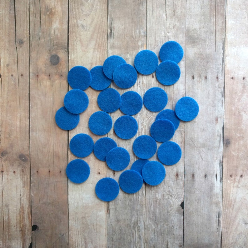 Glacial Blue Acrylic Felt Sheets or Circles High Quality | Etsy