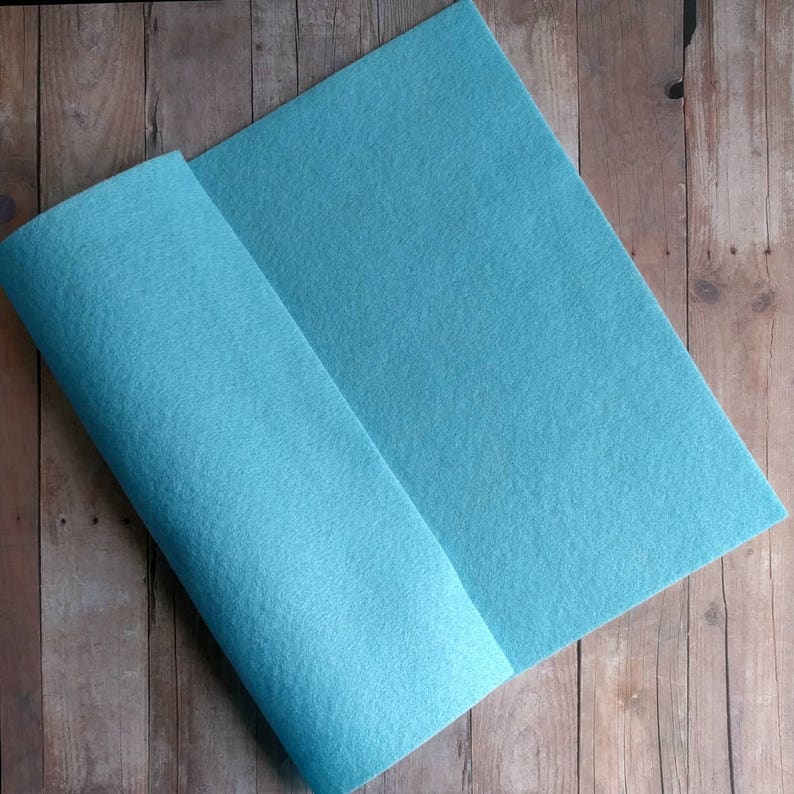 Baby Blue Acrylic Felt Sheets or Circles High Quality Made | Etsy