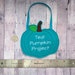 Teal Pumpkin Project R Door Sign Embroidered Acrylic Felt - Etsy