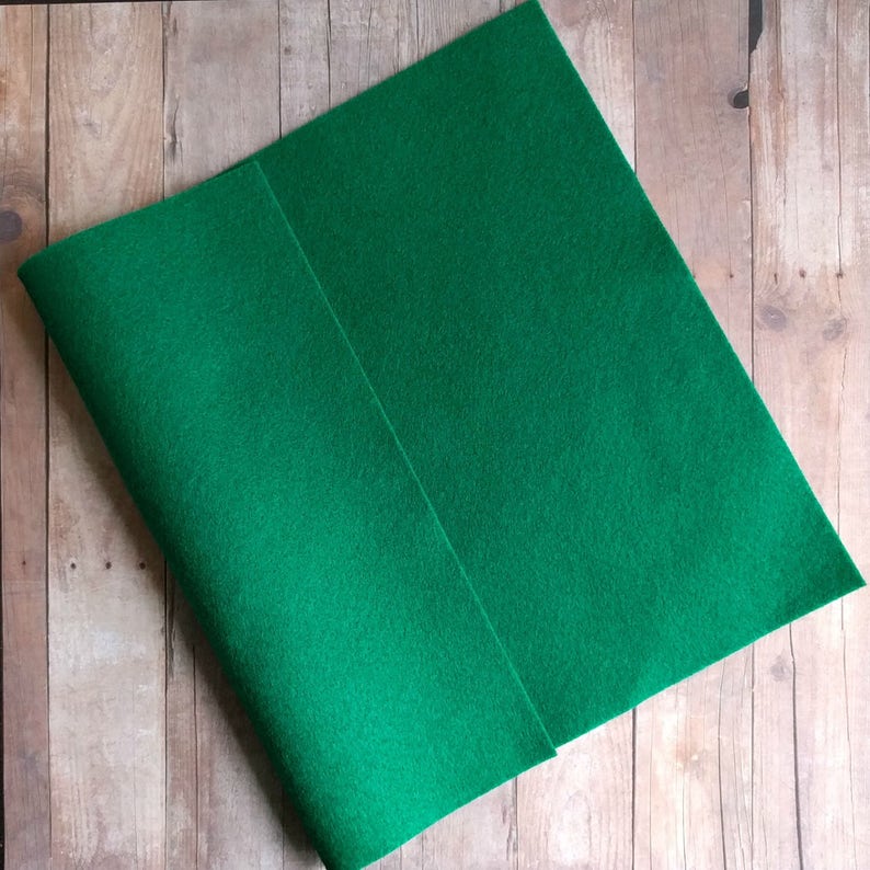 Emerald Green Acrylic Felt Sheets or Circles High Quality - Etsy