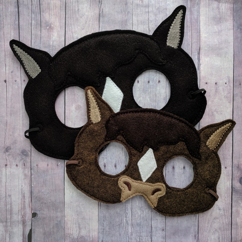 Felt Animal Mask - Etsy