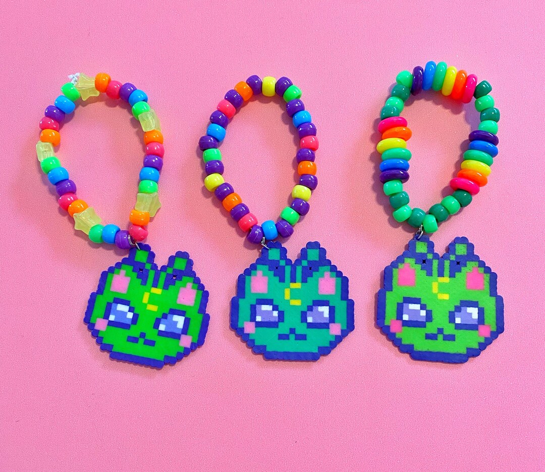 Alien Kitty Pixel Bracelets! - Etsy