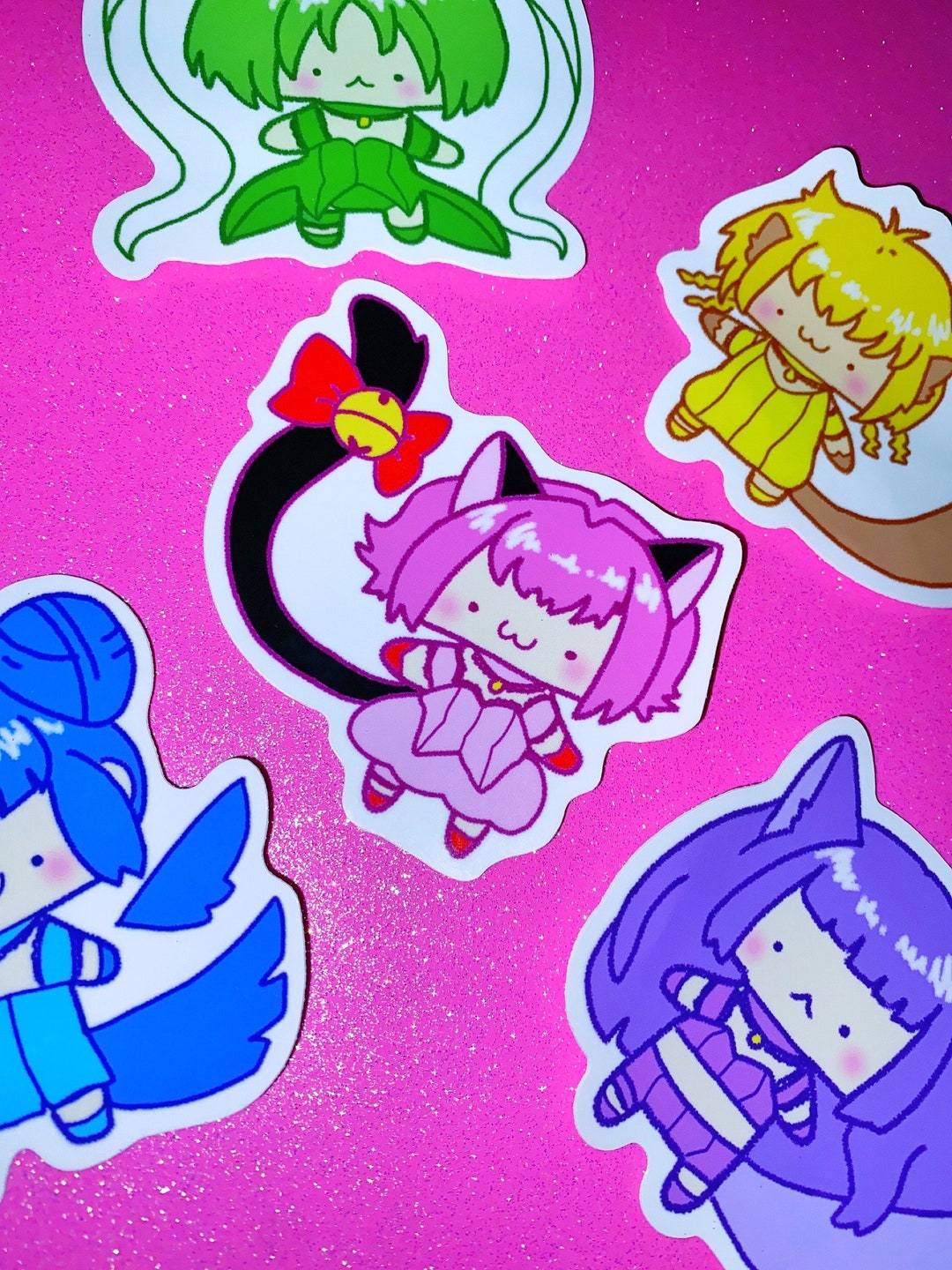 Mew Mew Vinyl Stickers - Etsy