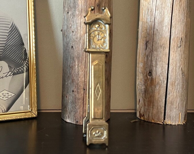 Vintage Brass Grandfather Clock Door Knocker - Etsy