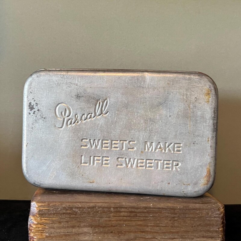 1940 's snoep tin - Etsy Nederland