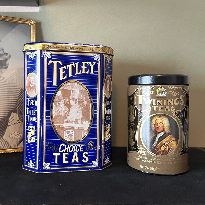 Tea Tin - Etsy